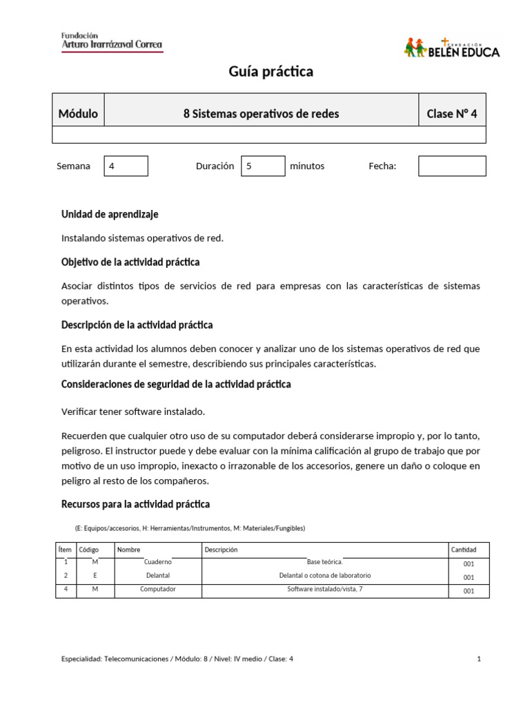 Guia Practica 4 | PDF