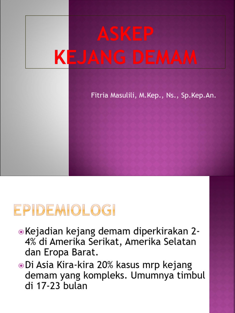 Askep Kejang Demam | PDF