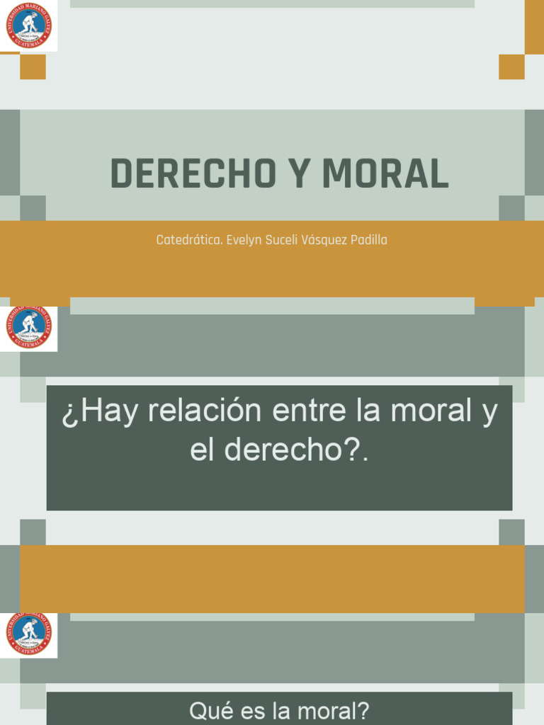 Derecho Moral | PDF