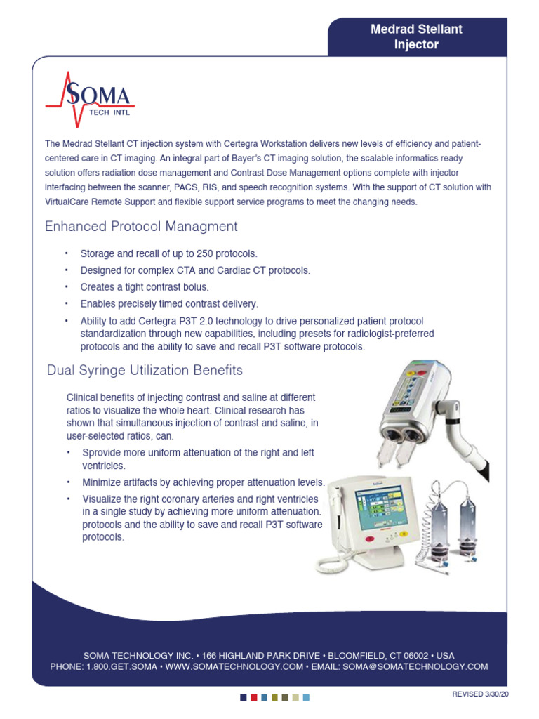 Medrad Stellant Injector | PDF