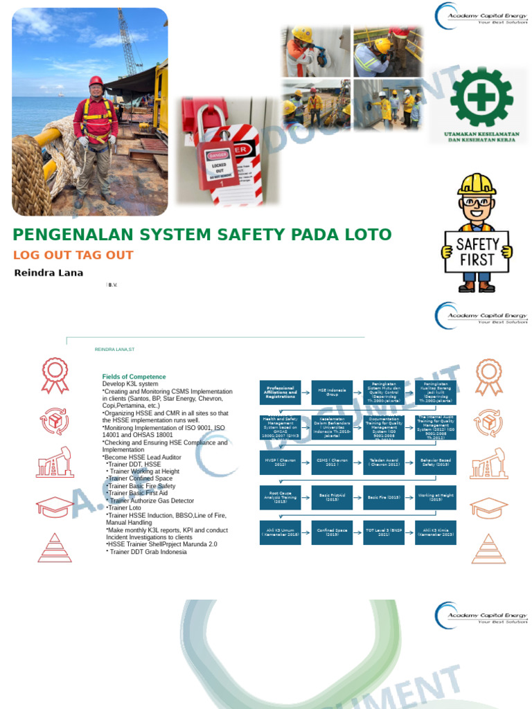 Materi Pengenalan System Safety Pada Loto | PDF
