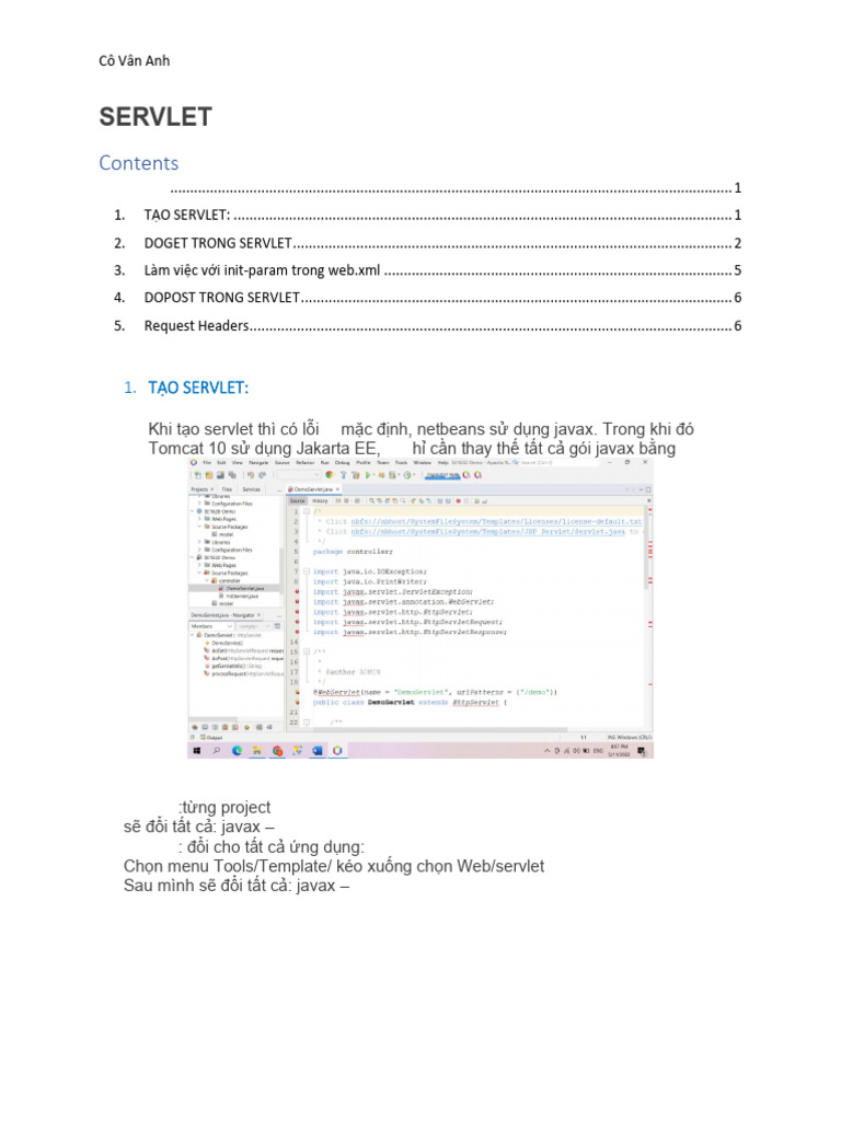 01 ExampleForServlet | PDF