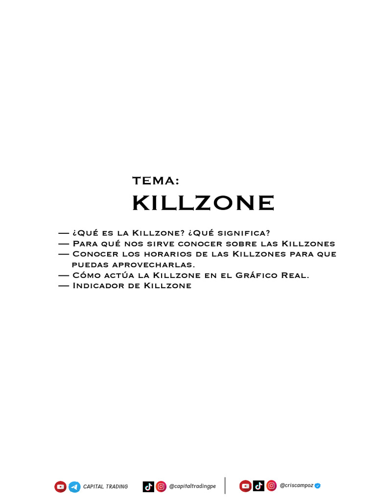 Killzone + Regalito - Capital Trading | PDF | Grammatical Number