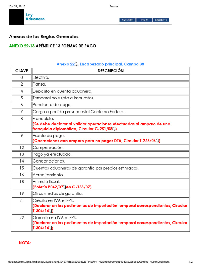 Apendice 22-13 | PDF