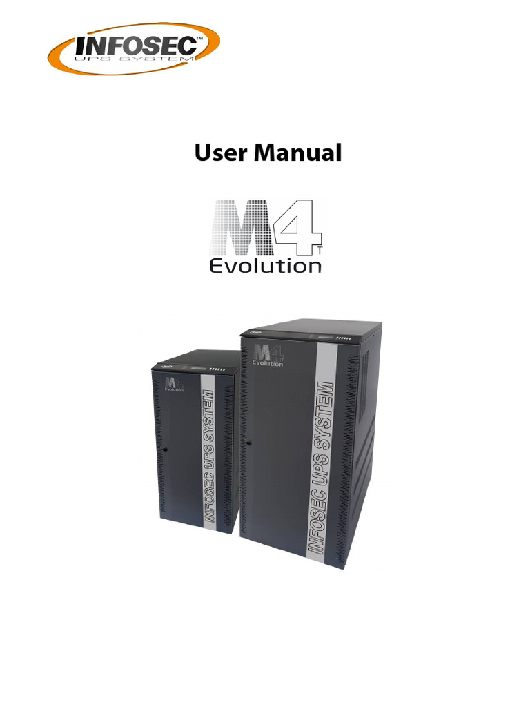 M4T Evolution 10-200 kVA User Manual UK Only - 03 15 AA 59 201 38 - OK ...