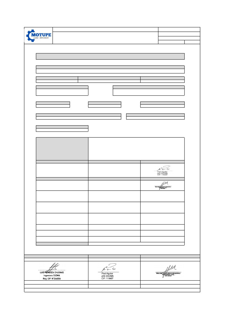 Cmo LB SSM 01 - R1 | PDF