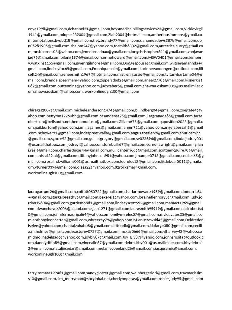 Resume Email Format | PDF