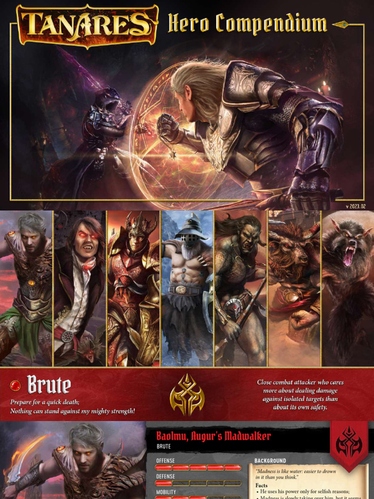 Hero Compendium Pdf