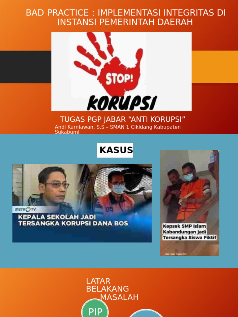 Tugas Anti Korupsi Andi Kurniawan | PDF