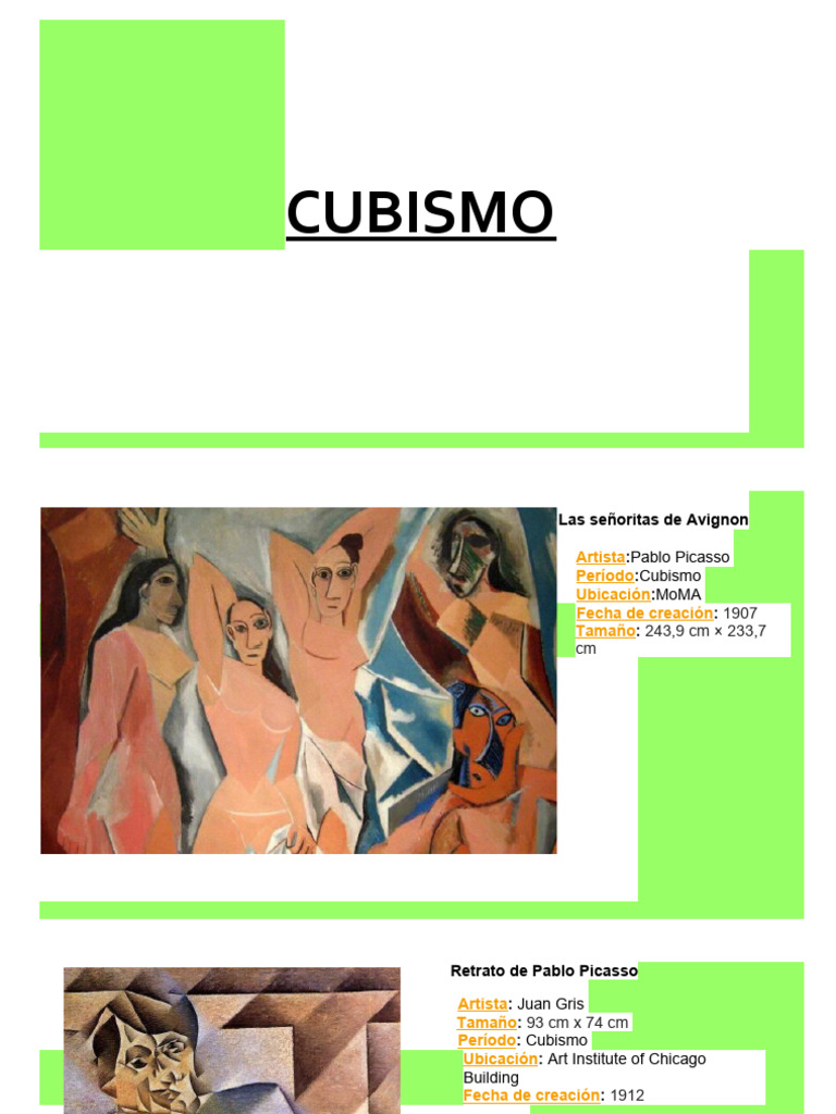 Cubism o | PDF