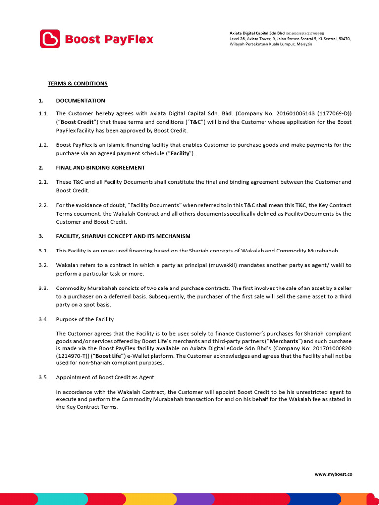 Boost Pay Later | PDF