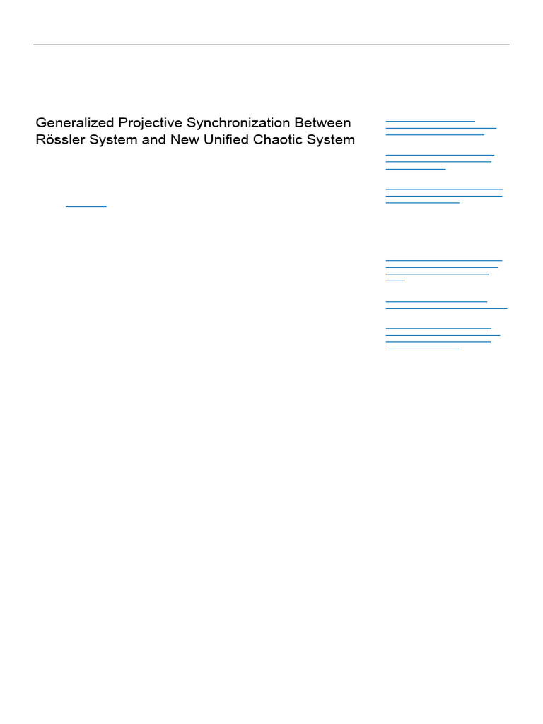 Synchronisation 1 | PDF