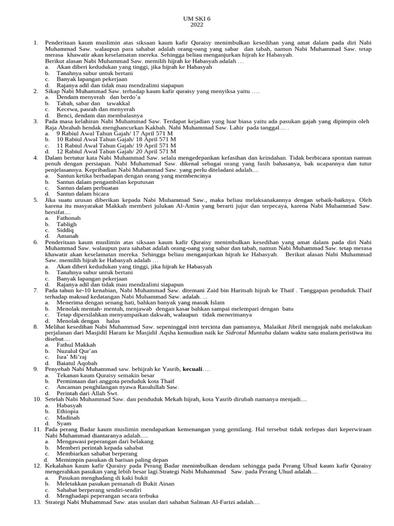 Penderitaan Kaum Muslimin Atas Siksaan Kaum Kafir Quraisy Menimbulkan Kesedihan Yang Amat Dalam ...