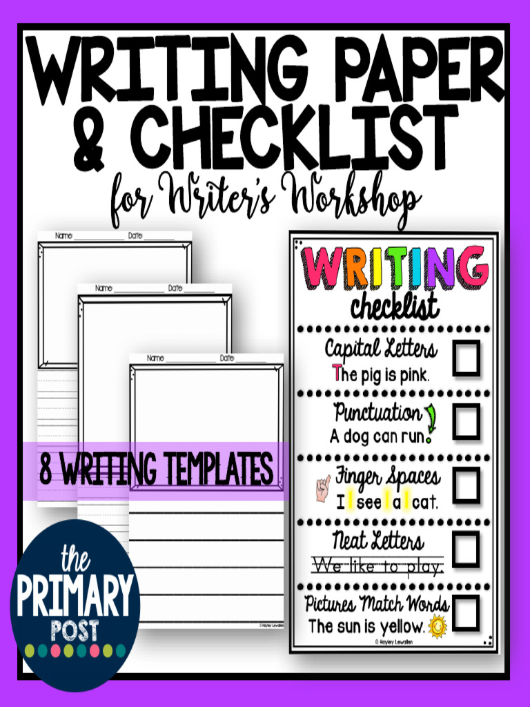 For Writer's Workshop: 8 Writing Templates | PDF