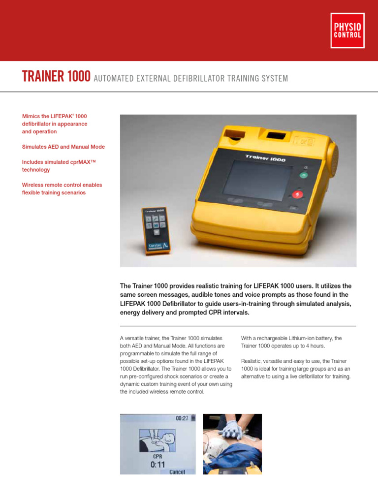 Trainer 1000 Data Sheet Uscanada - 3308957 - A - LR 2 | PDF