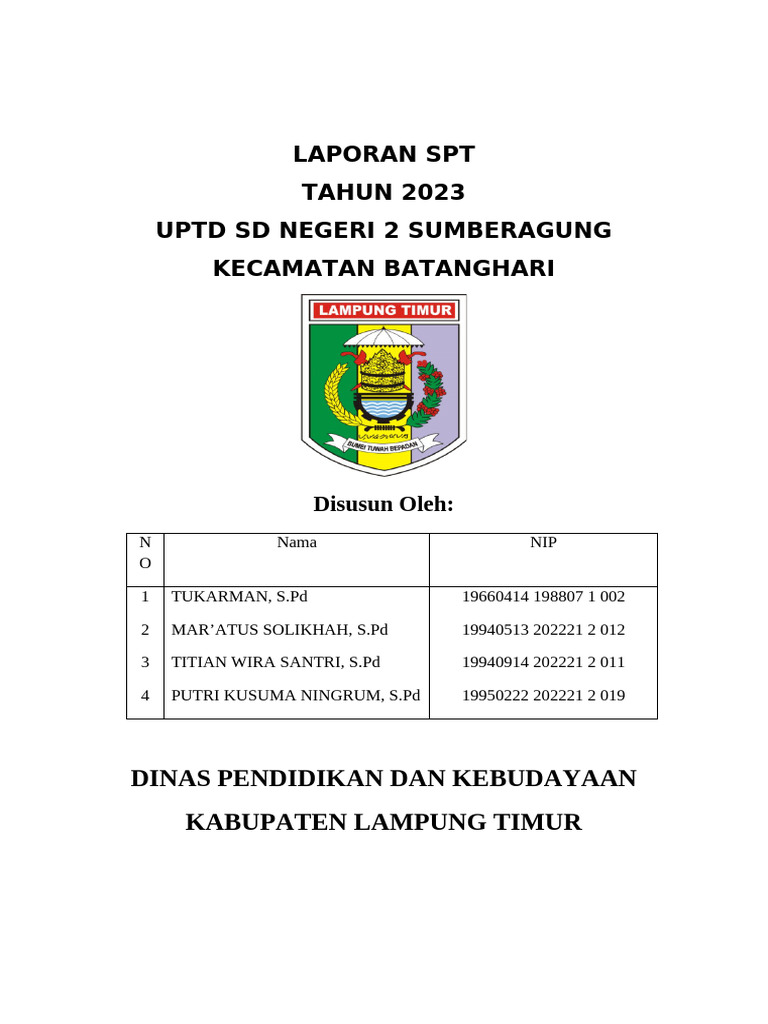 Cover SPT TH 2023 | PDF