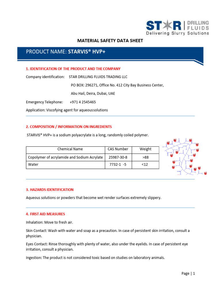MSDS STARVIS® HVP+ (2) | PDF