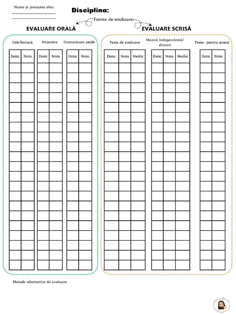 Catalogul Invatatorului | PDF