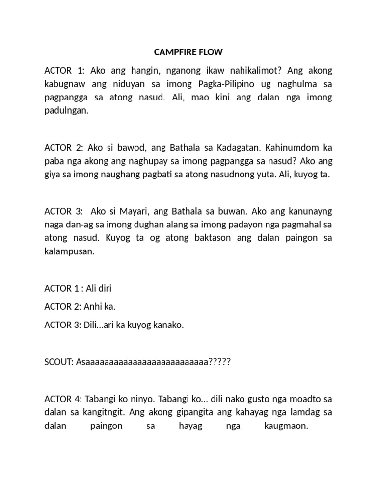 Campfire Flow Sir Bong | PDF