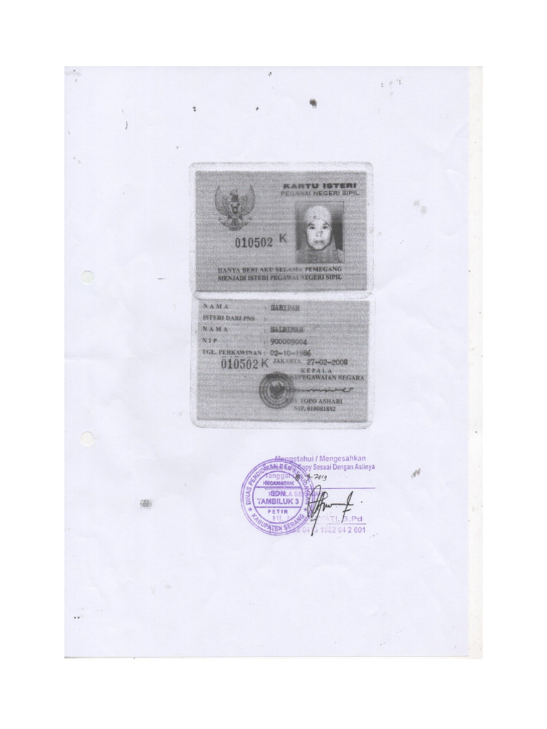 Akta Anak Ke 2 | PDF