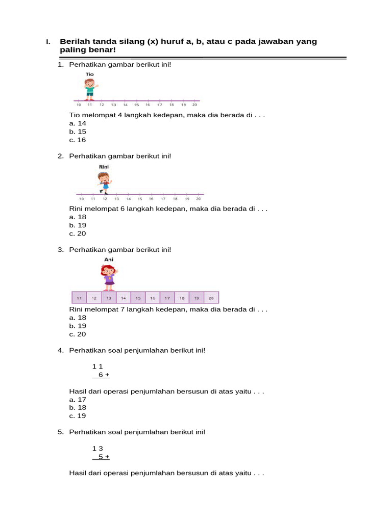 STS 1 Kelas II - MTK | PDF