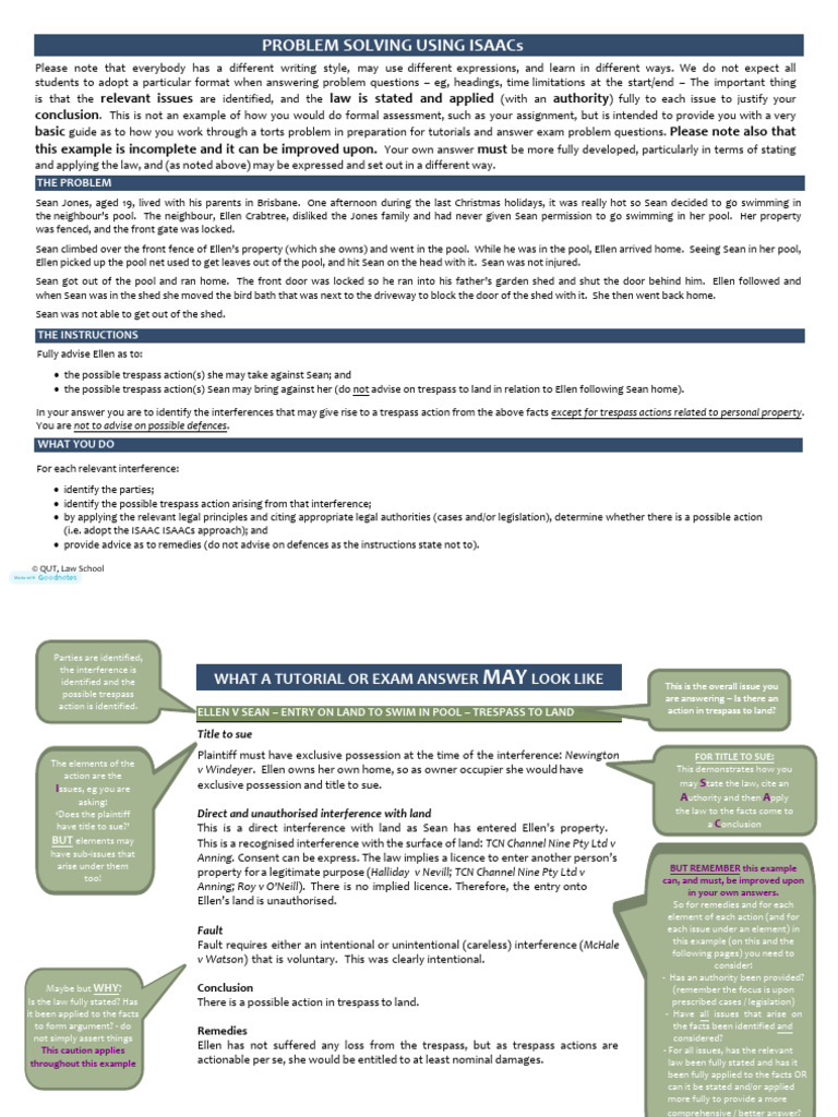 Problem Solving Using Isaac Isaacs | PDF