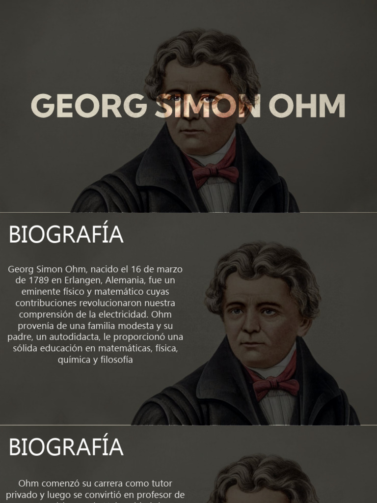Georg Simon Ohm | PDF