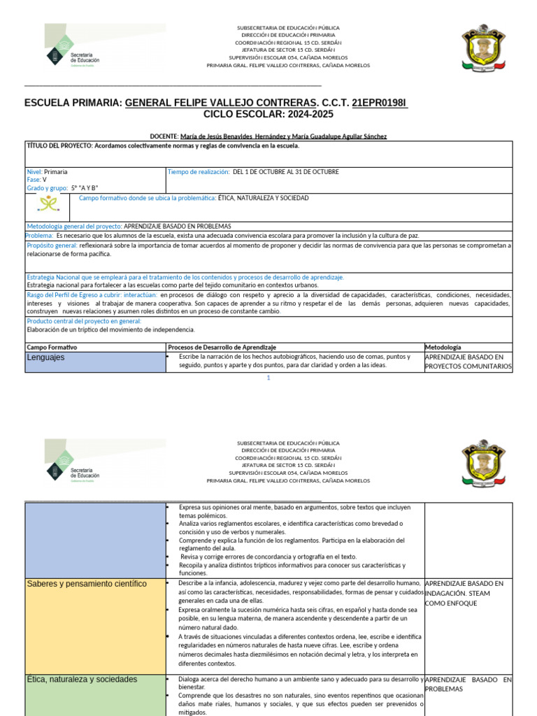 Plan SEP 5° | PDF