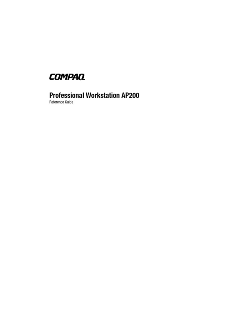 compaq_AP2000_manual | PDF