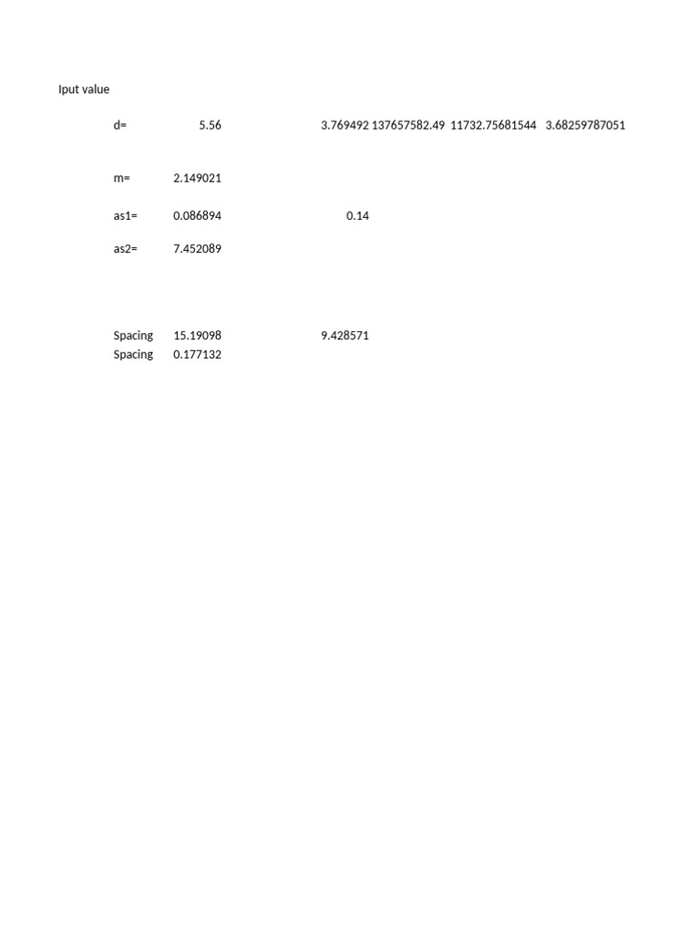 Reinforcement Calculation | PDF
