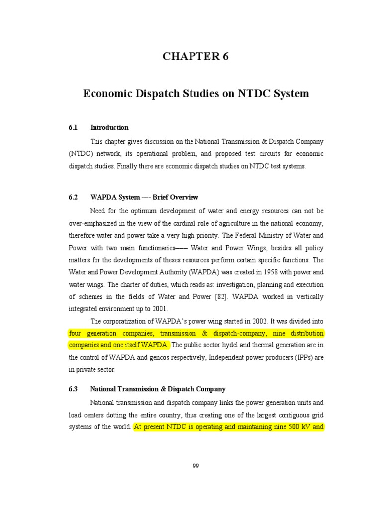 Scada in NTDC | PDF | Reservoir | Hydroelectricity