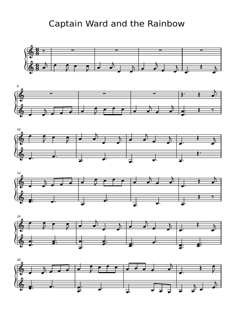 Captain Ward and The Rainbow | PDF