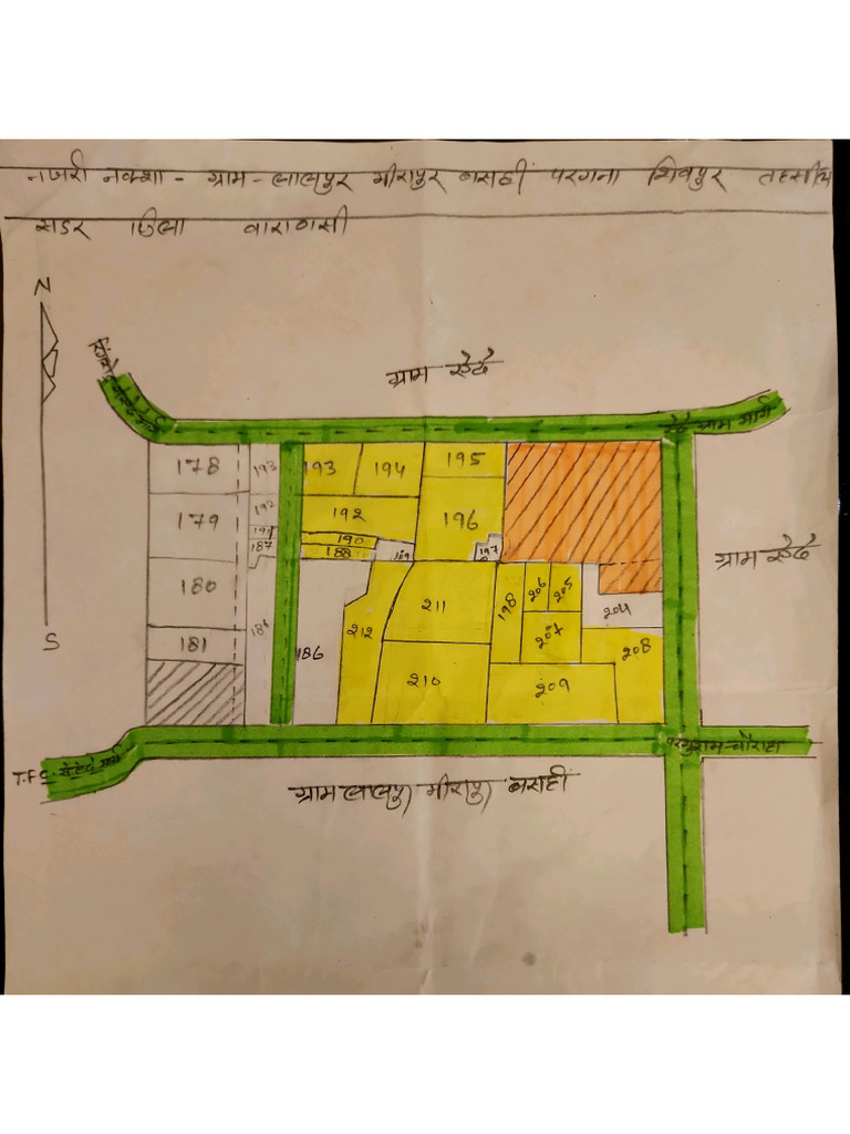 Varanasi Land Layout | PDF