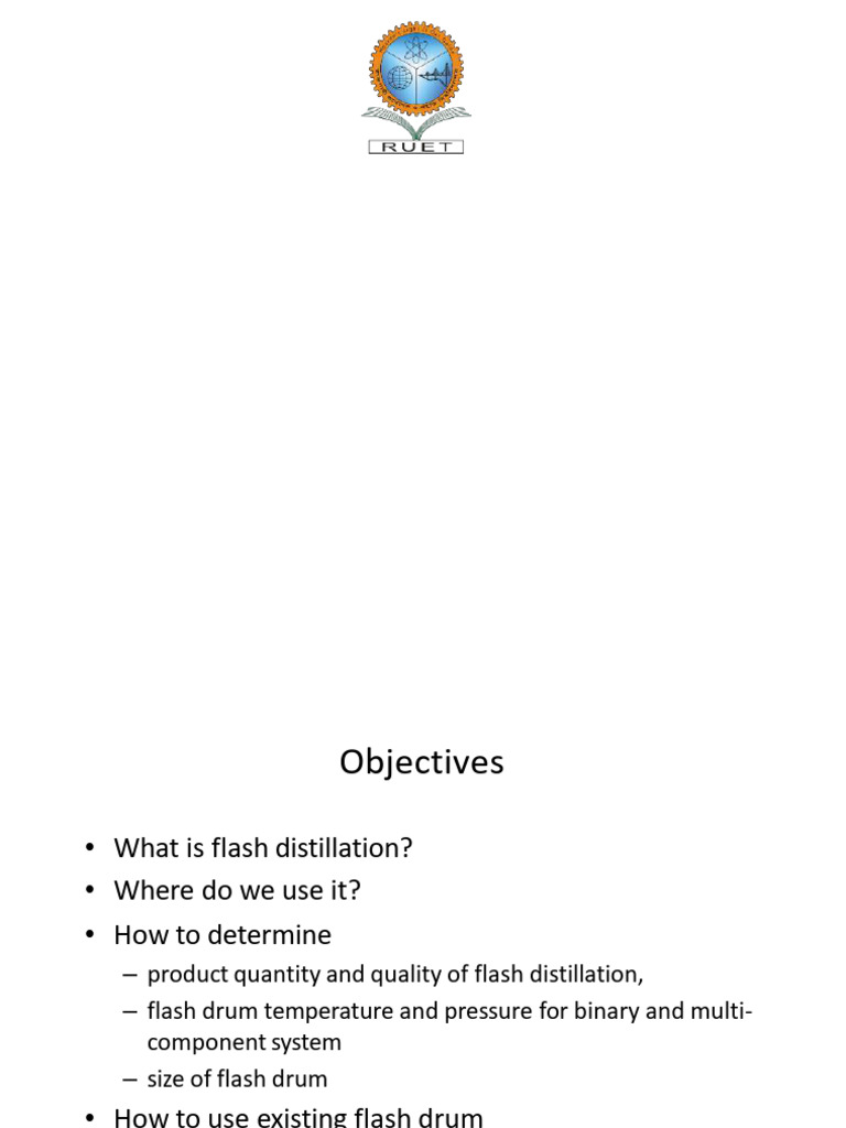 Chapter 2 Flash Distillation | PDF