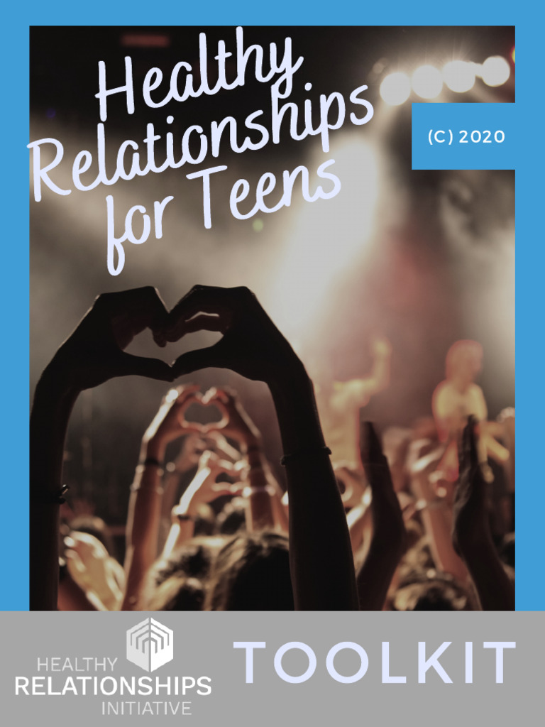 Teen Healthy Relationships Toolkit | PDF | Adolescence | Career & Growth