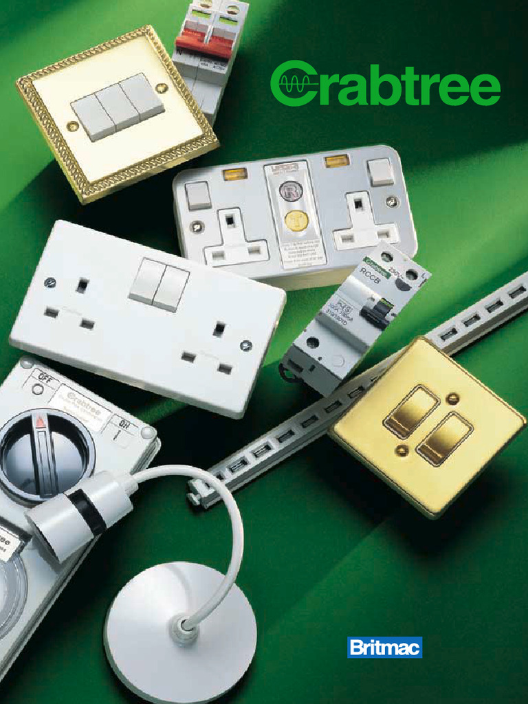 Crabtree Wiring Accessories and Circuit Protection Catalogue PDF | PDF ...