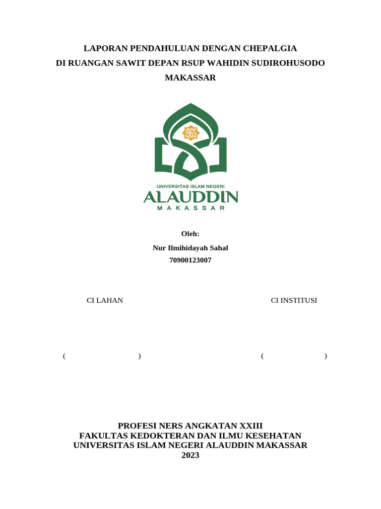 LP KMB Chepalgia | PDF