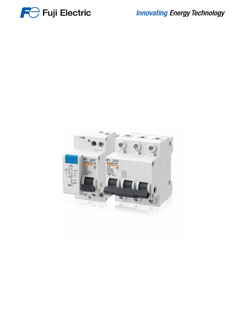 Catalog MCB Fuji Electric 1 | PDF