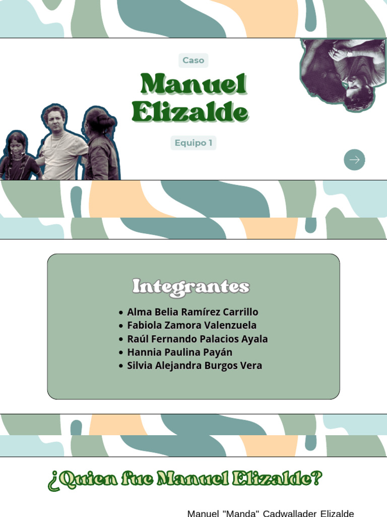Presentación Manuel Elizalde | PDF