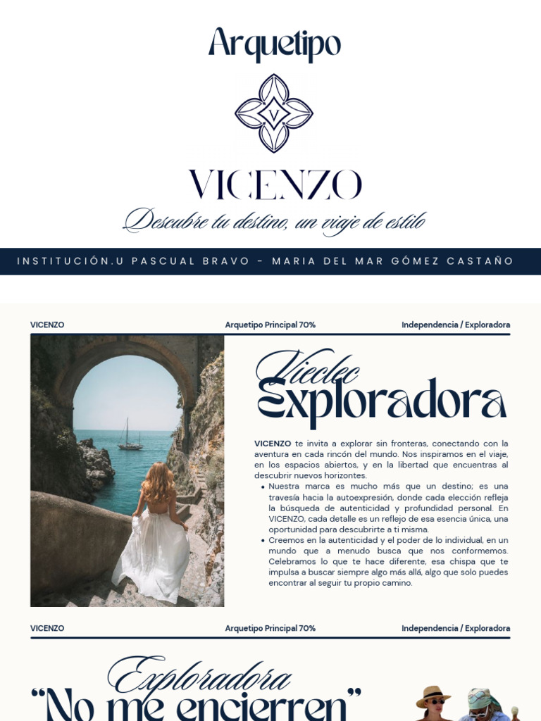 Arquetipo Vicenzo X Mar Gómez Castaño | PDF