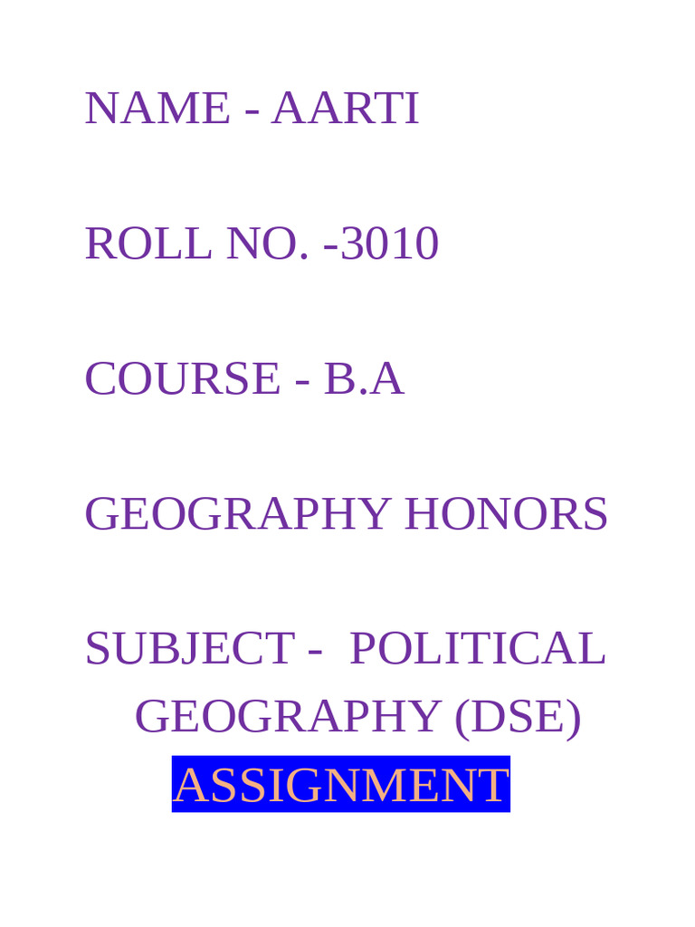 Mackinder's Heartland Theory | PDF