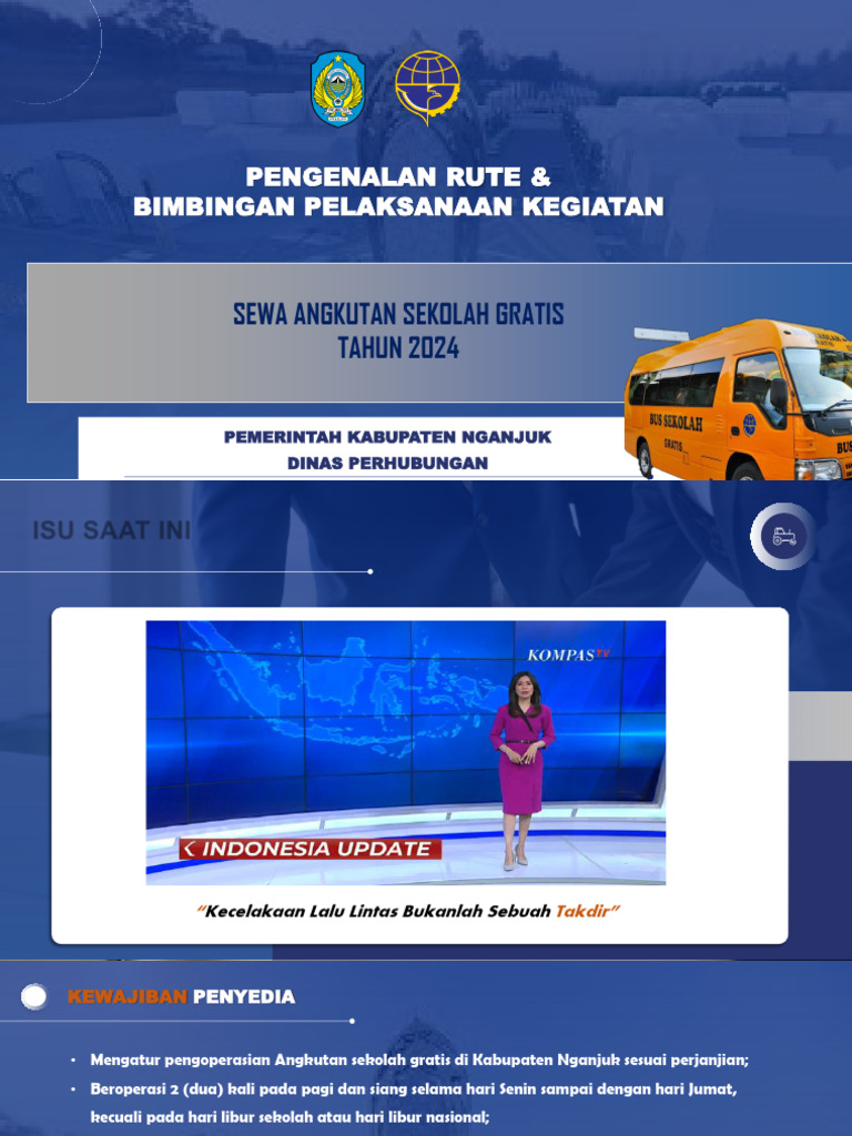 PENGENALAN RUTE Angkutan Sekolah | PDF
