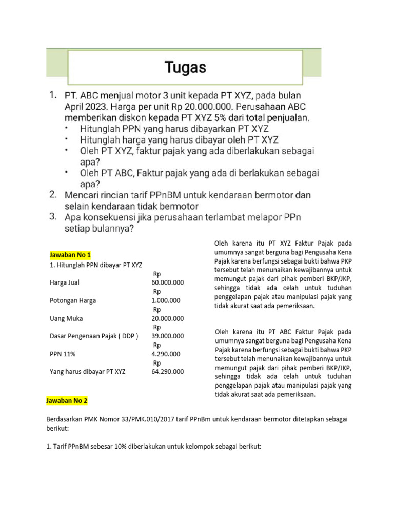 Ismi Firda Aulia - 11211738 - Tugas Perpajakan | PDF