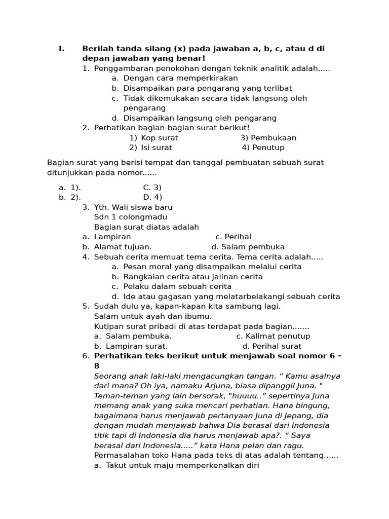 Bahasa Indonesia | PDF