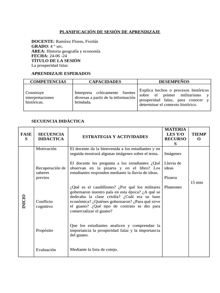 La Prosperidad Falaz | PDF