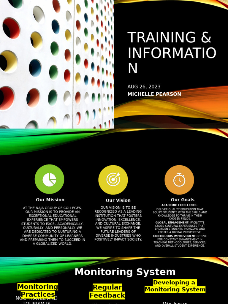 Training & Information | PDF
