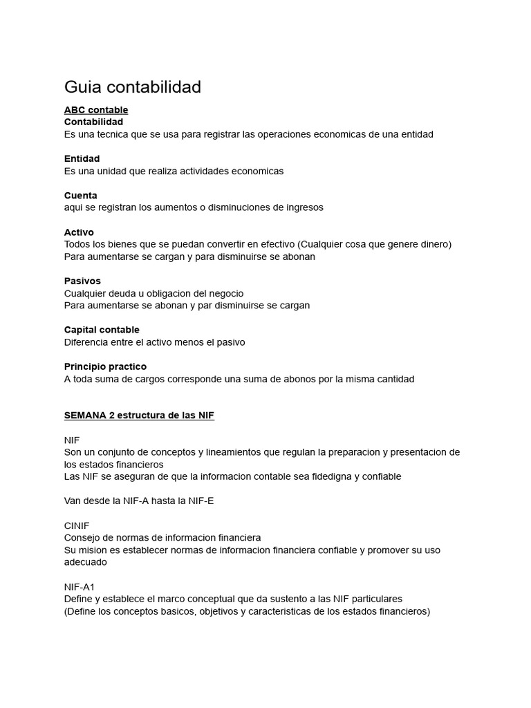 Guia Contabilidad | PDF