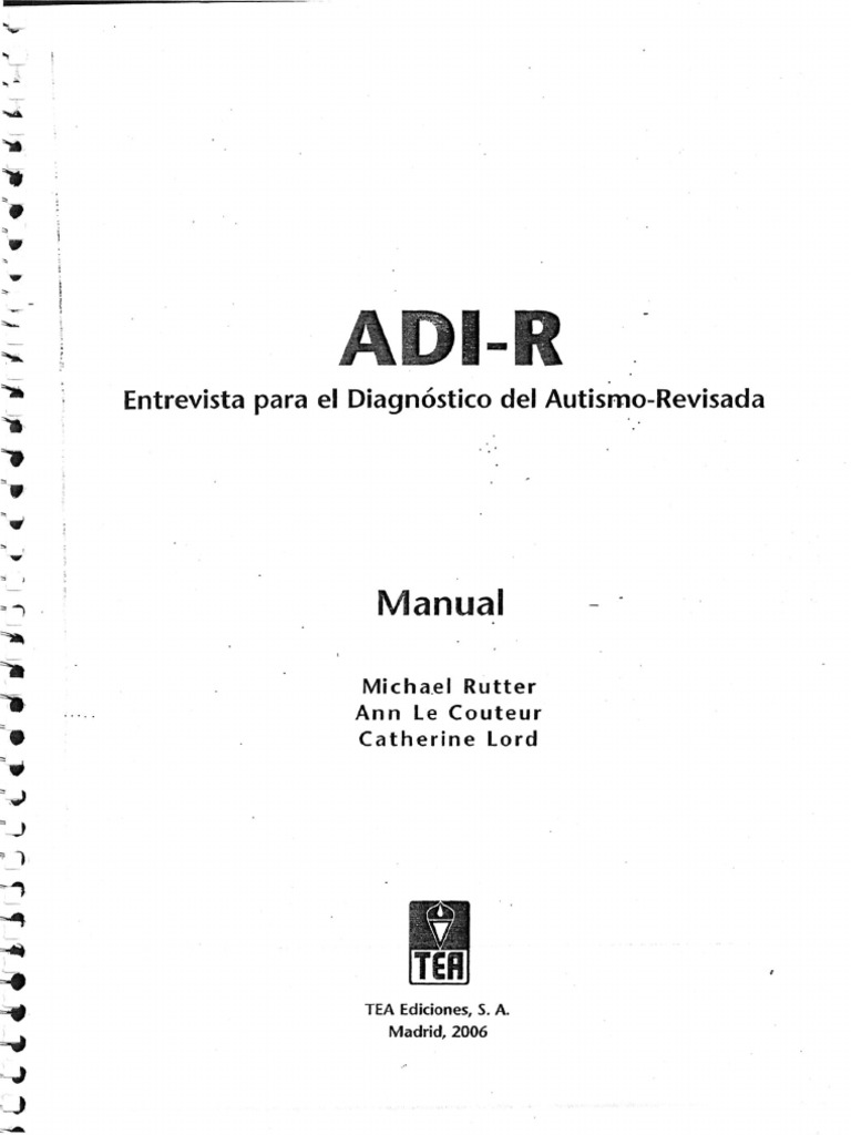 Adi R Manual | PDF