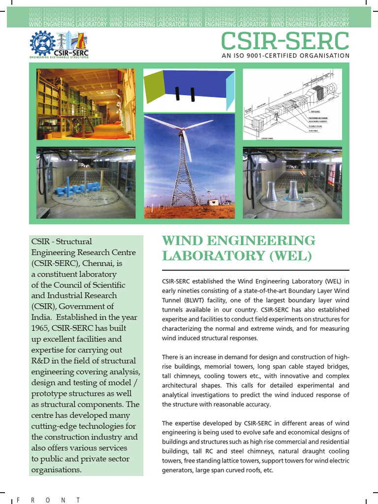 Csir Serc Lab Brochure Wel | PDF