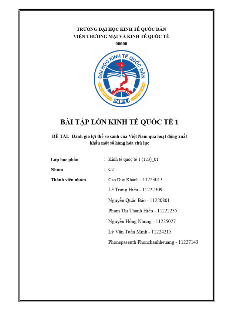 Bài Viết Nhóm c2 Ktqt 1 123 01 | PDF